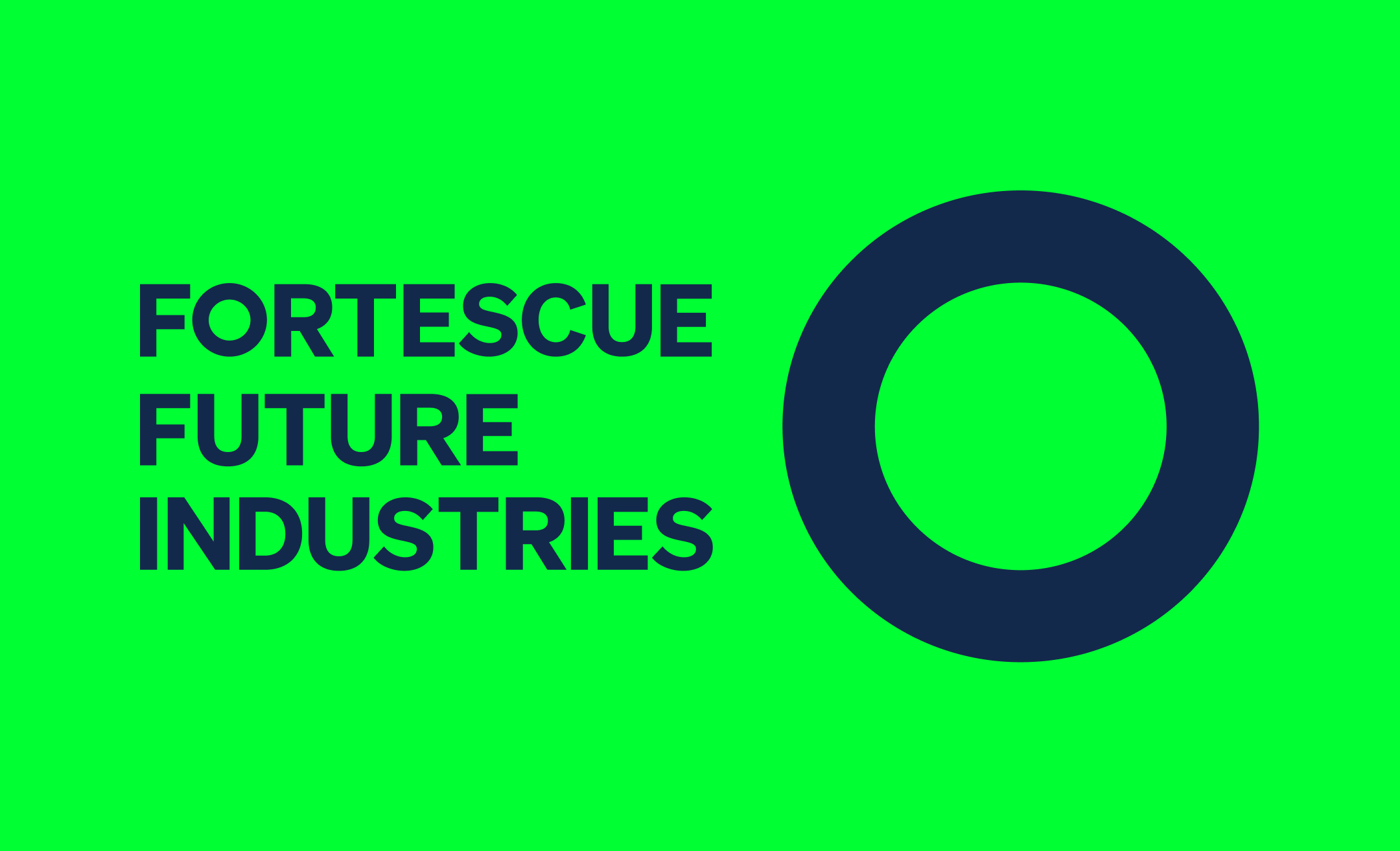 Fortescue Future Industries (FFI) – Brand Identify & Strategy